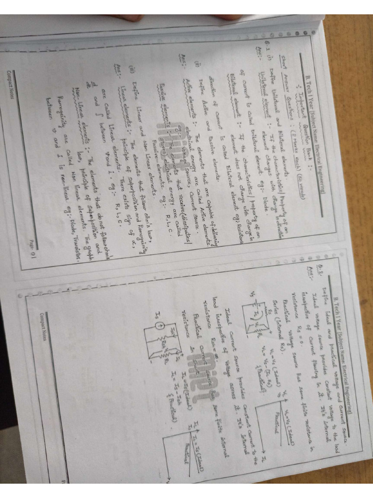Electrical Compact Notes | PDF