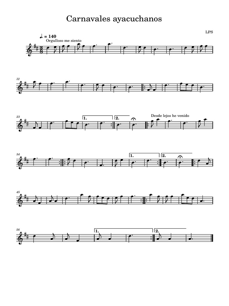 Carnavales ayacuchanos | PDF