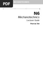 N6 Mechanotechnics | PDF | Acceleration | Torque