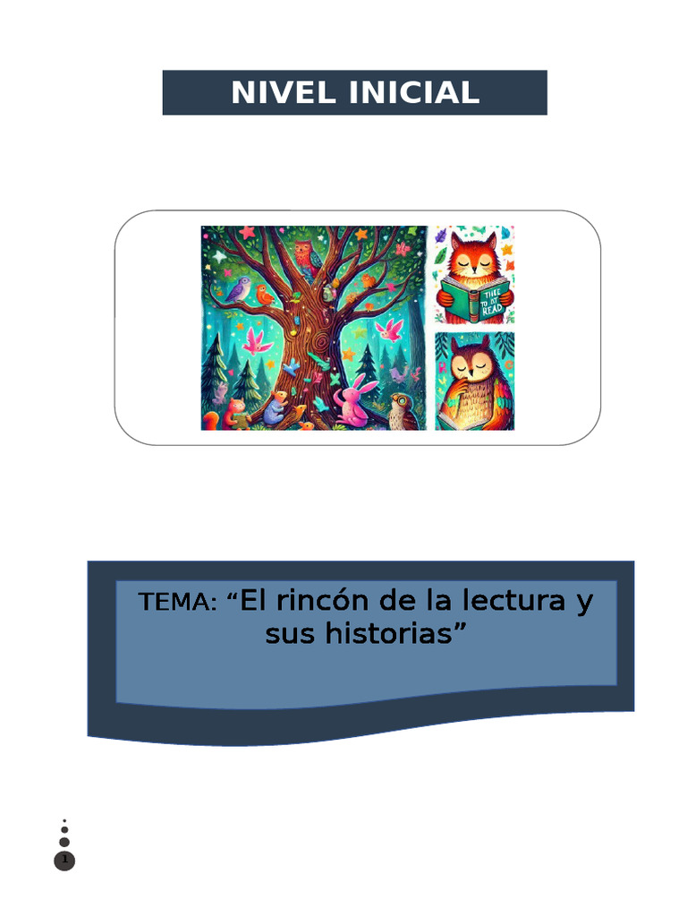 Abril Sector Lectura | PDF | Educación de la primera infancia | Aprendizaje