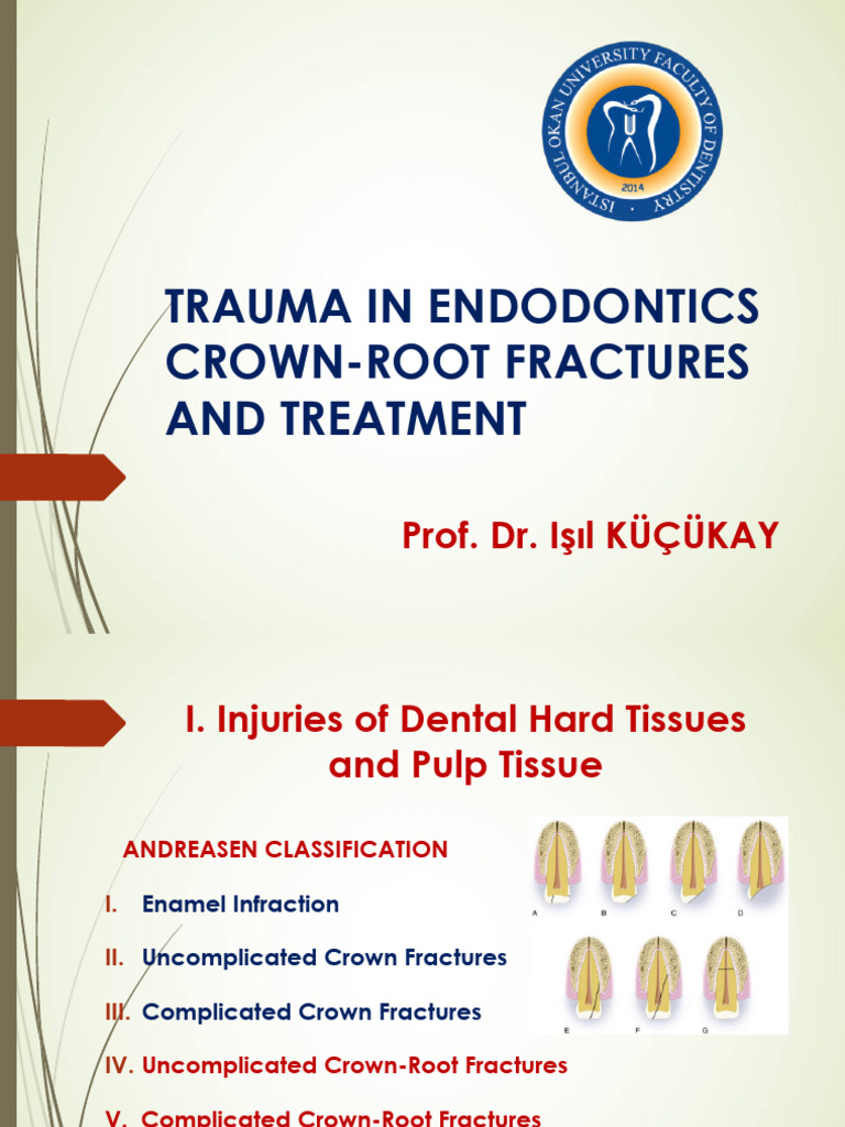 16- Crown-Root Fractures and Treatment | PDF | Dental Implant | Mouth