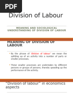 Durkheim's Mechanical and Organic Solidarity | PDF | Solidarity | Émile ...