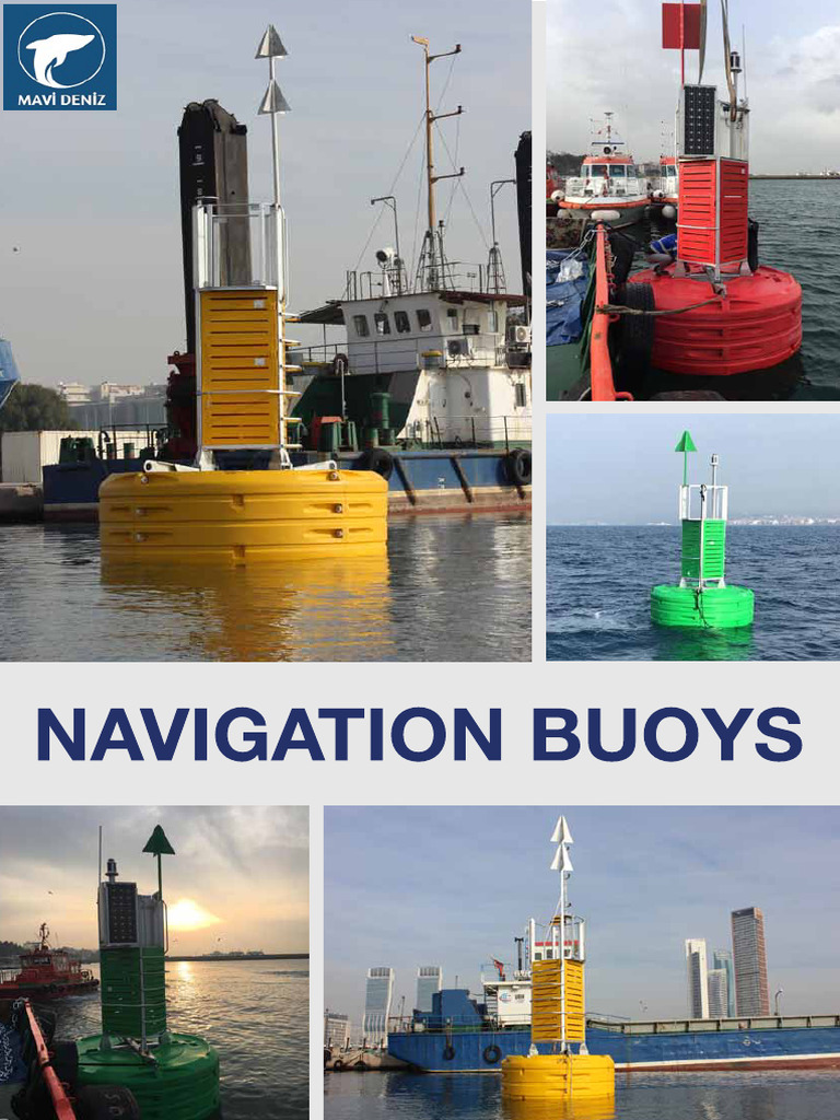 Navigational Buoys Catalogue 2025 | PDF | Building Engineering | Building Materials