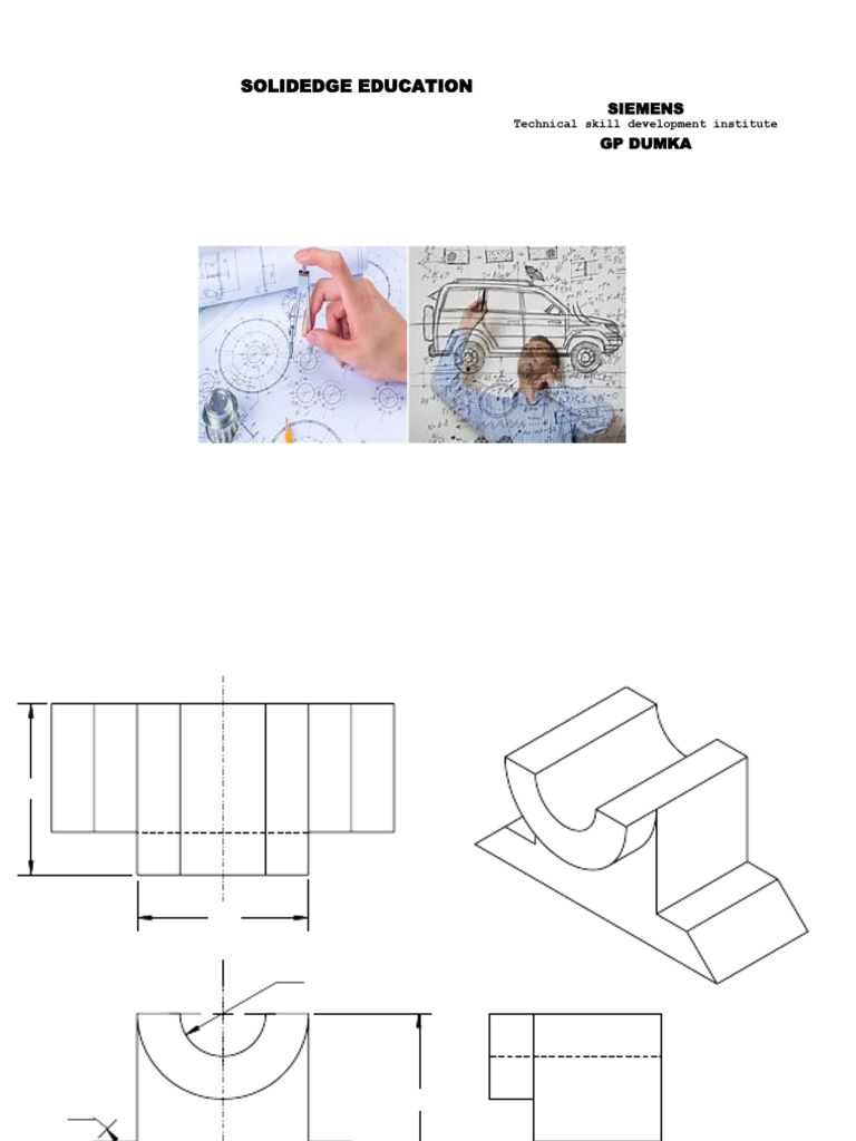 Solid Edge Practice | PDF | Computer Aided Design