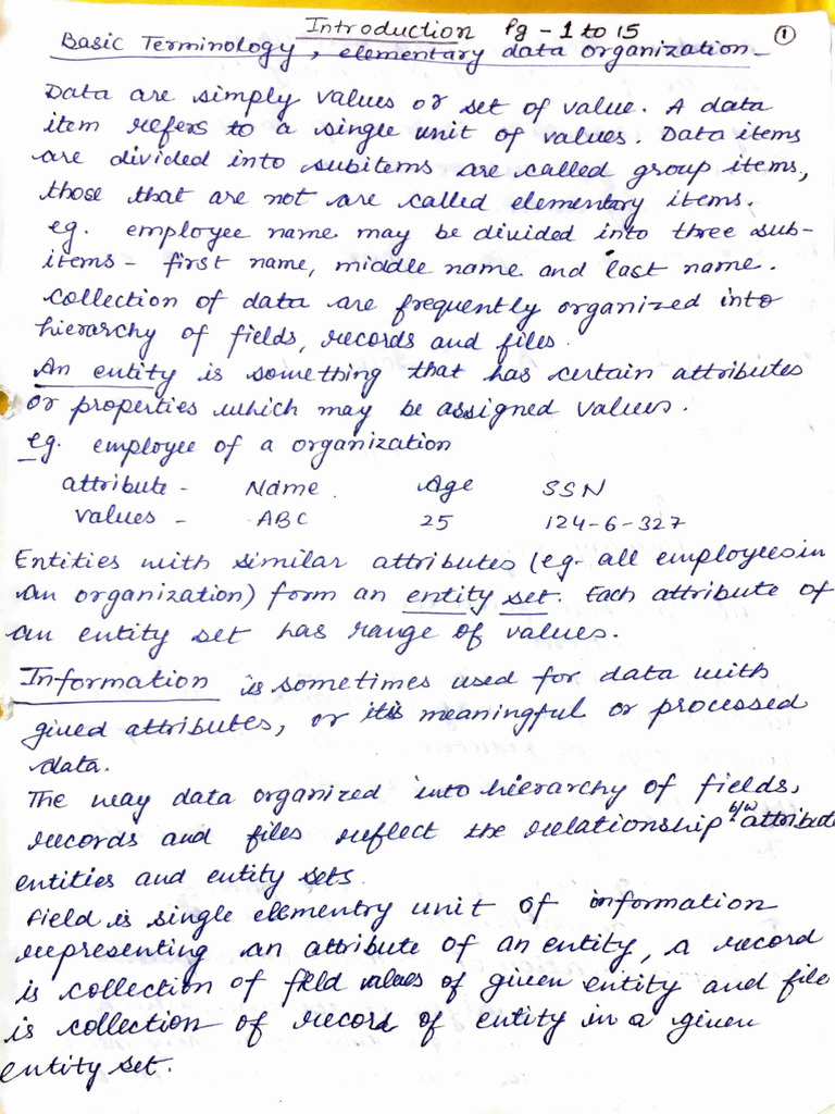 Basic Terminology | PDF