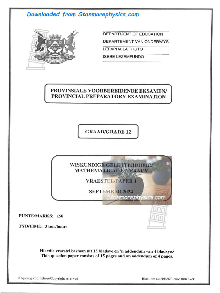 NC-Maths-Literacy-Grade-12-September-2024-P1-and-Memo | PDF