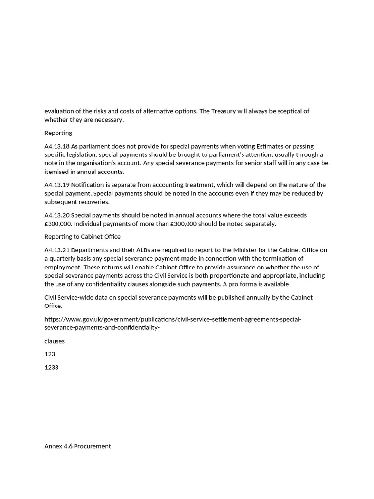 Evaluation of The Risks and Costs of Alternative Options | PDF ...