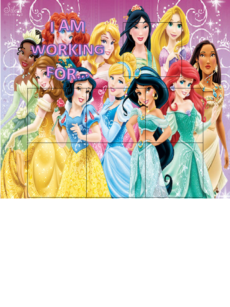 DisneyPrincessTokenBoard 1 | PDF
