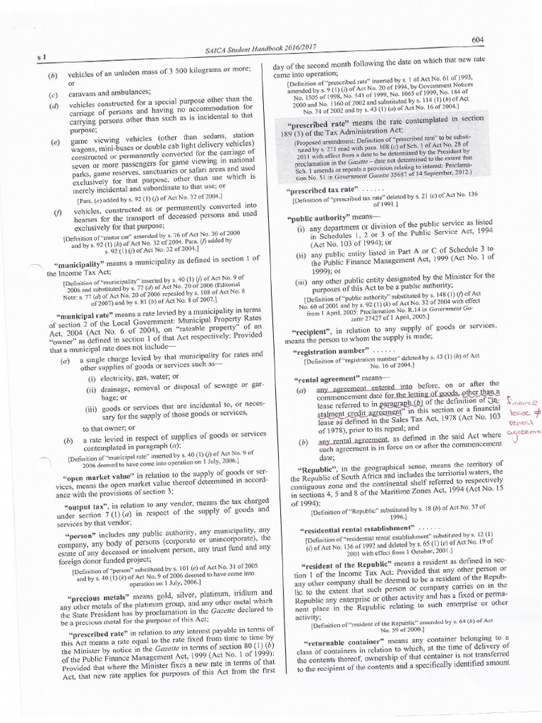 Act VAT Rental Agreement and ICA | PDF