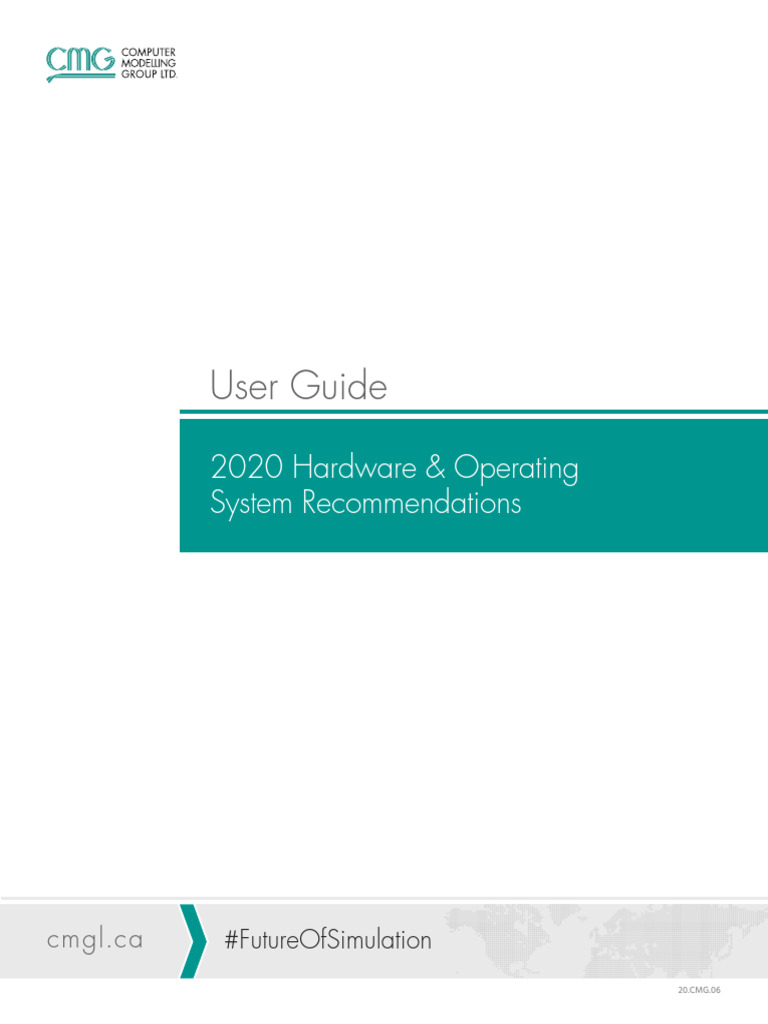 CMG 2020 Hardware and Operating System Recommendations | PDF | Operating System | Multi Core ...