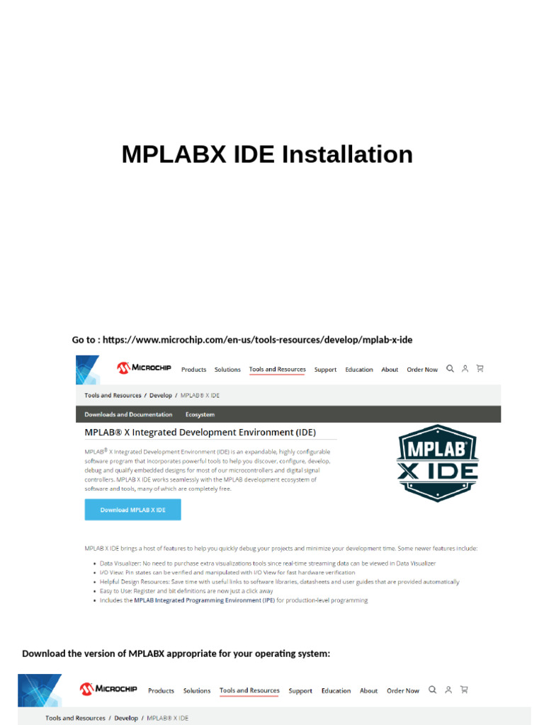 Lab 1.1 MPLABX Install | PDF