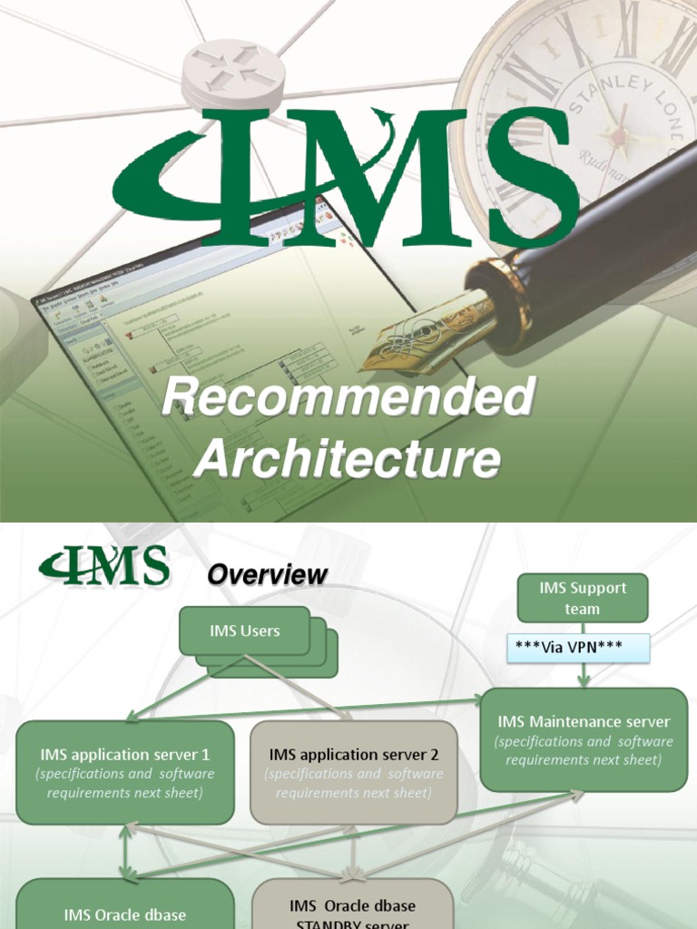 IMS Architecture and Server Requirements | PDF