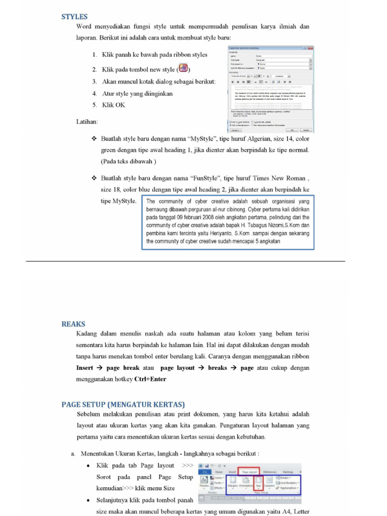 Materi TIk Petemuan ke6 | PDF