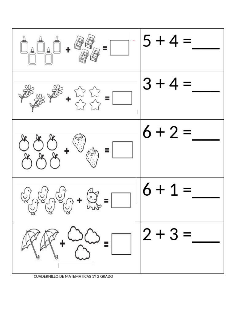 Cuadernillo de Mate Antonie | PDF