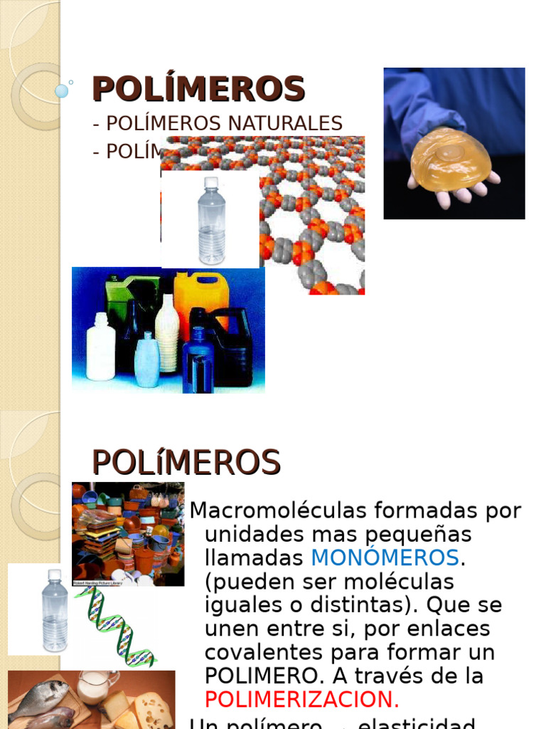 Polimeros Naturales | PDF | Polímeros | Aminoácidos