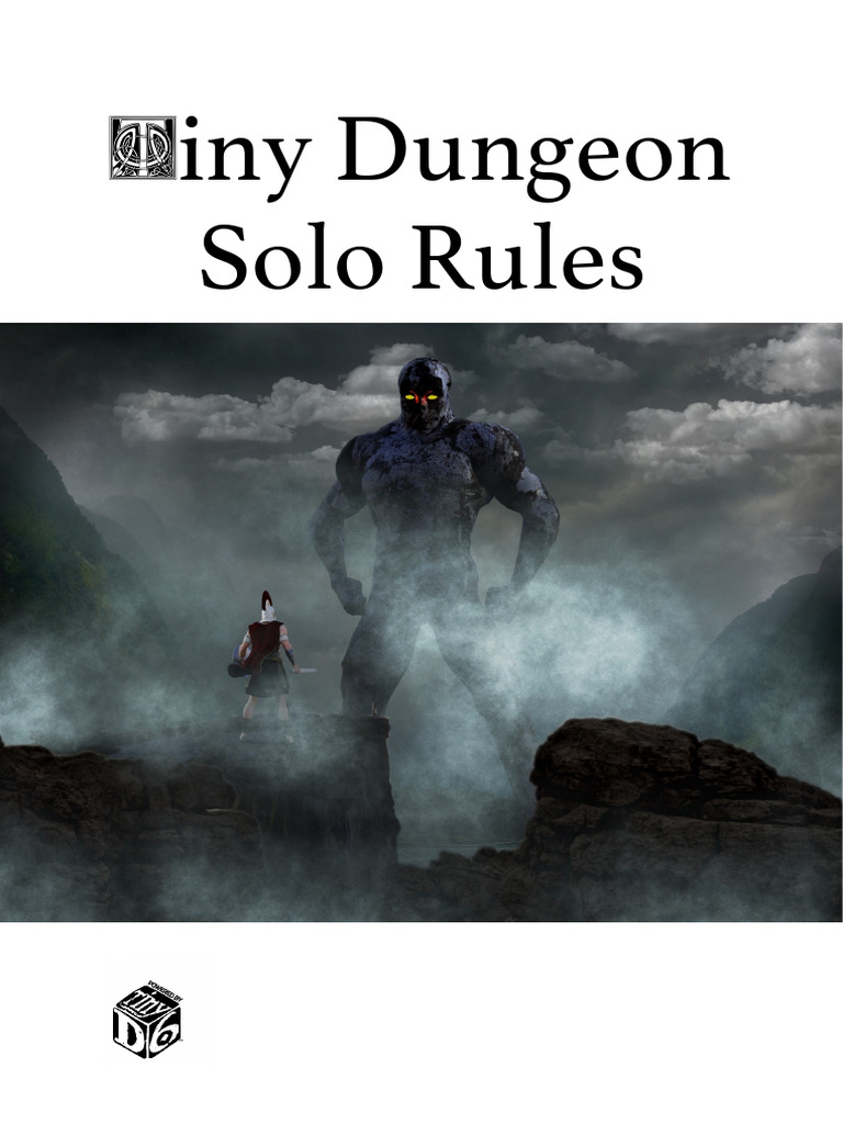 Tiny Dungeon Solo Gameplay Guide | PDF