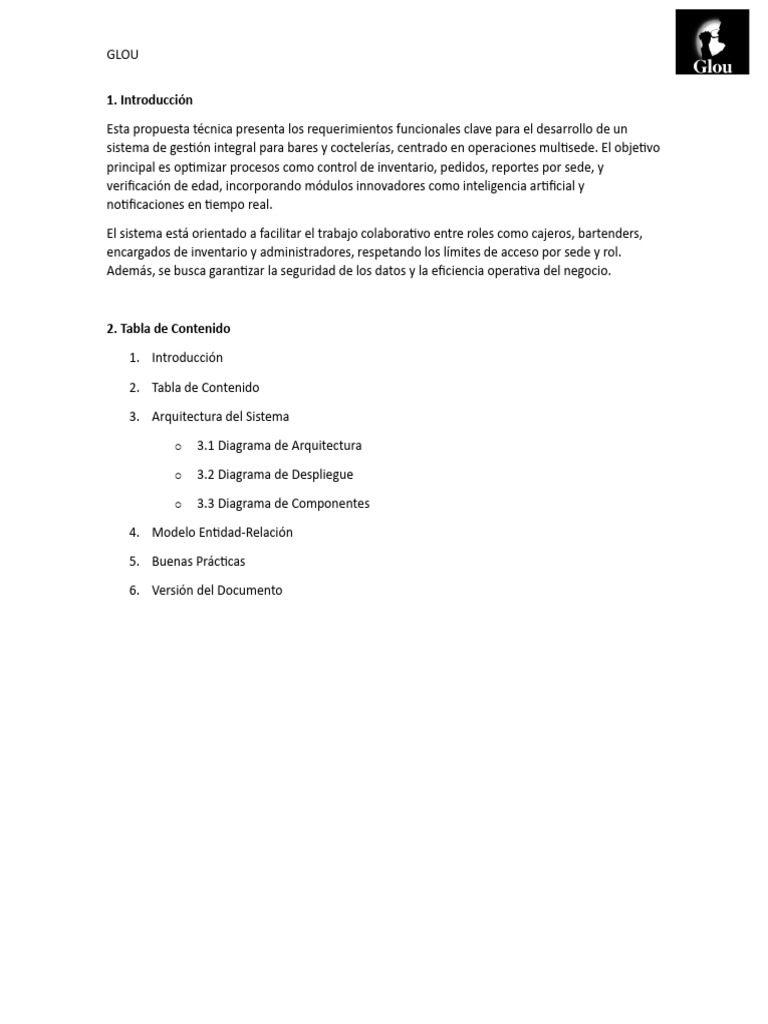 Documento de Arquitectura | PDF