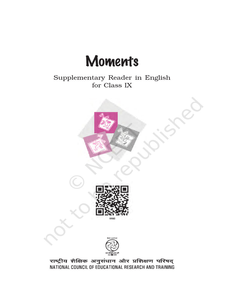 Class 9 English Moments Supplementary Reader Book NCERT | PDF | The ...
