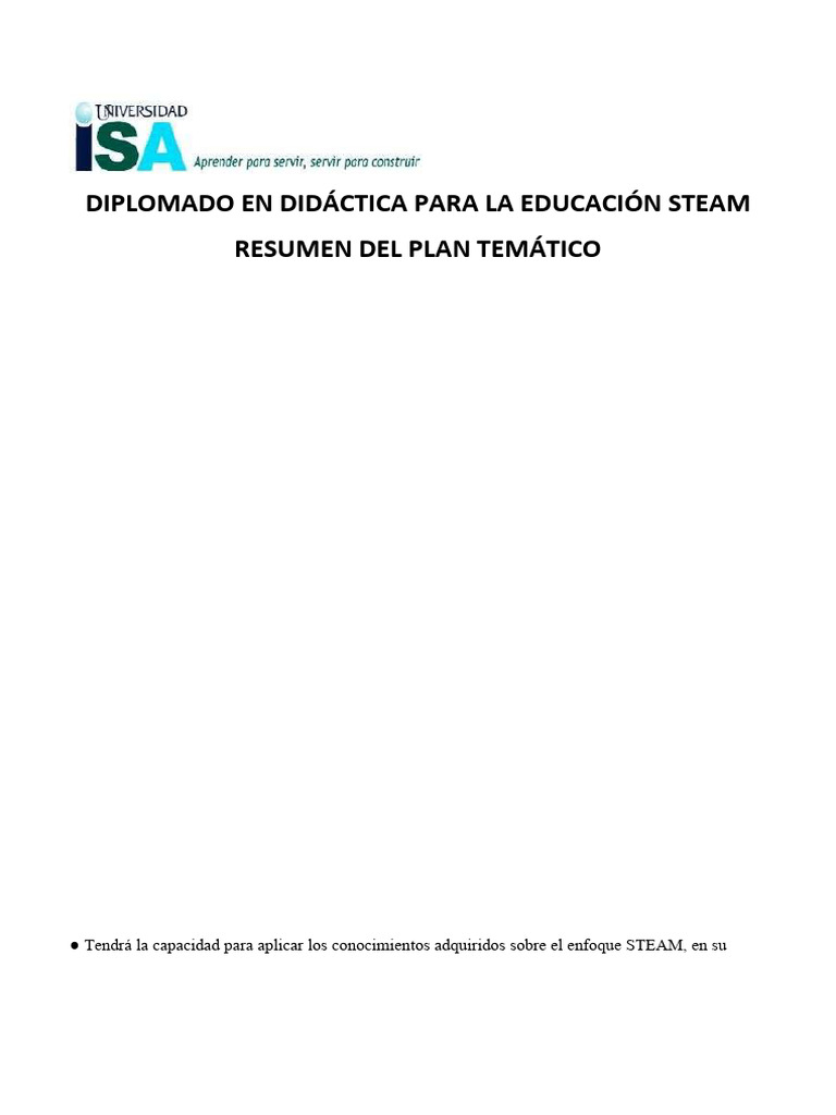 PLAN TEMÁTICO PARA EL DOCENTE (6) | PDF | Enseñando | Plan de estudios