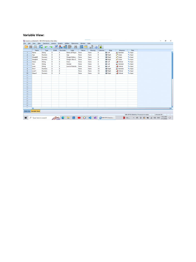Student SPSS ( Data+Word) | PDF | Errors And Residuals | Statistics
