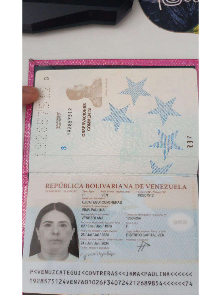 Pasaporte Paulina | PDF