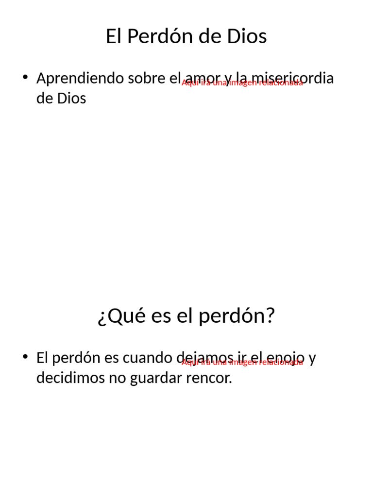 Perdon de Dios Con Espacio Imagenes | PDF
