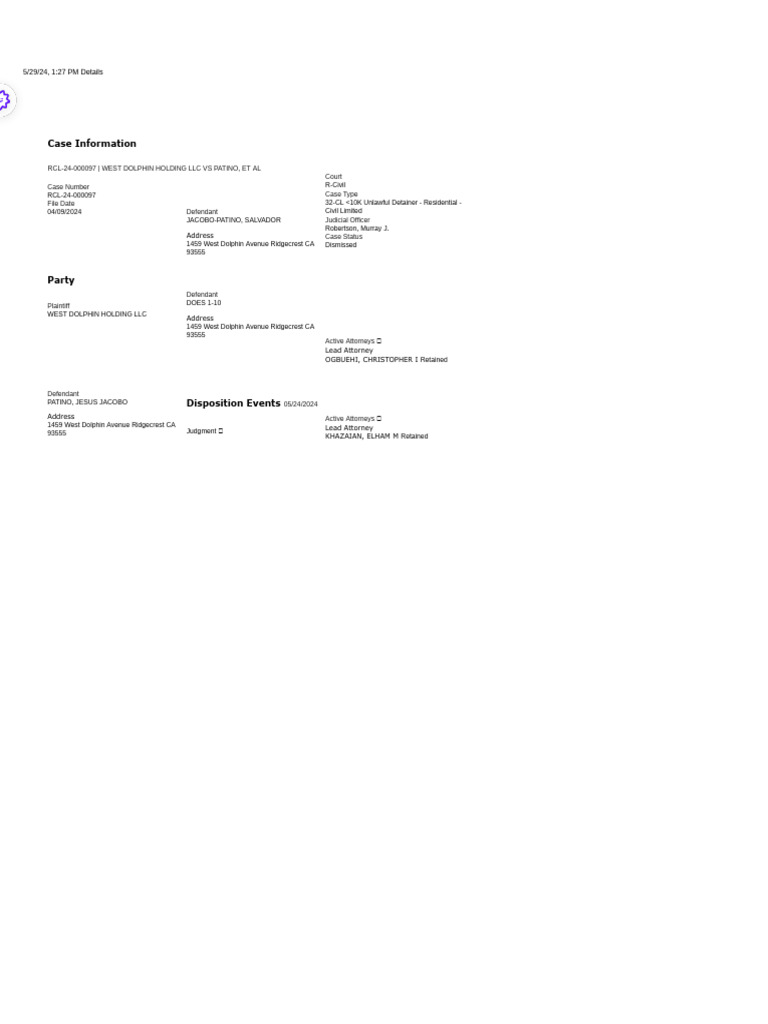 RCL-24-000097 - Client File JESUS JACOBO PATINO | PDF