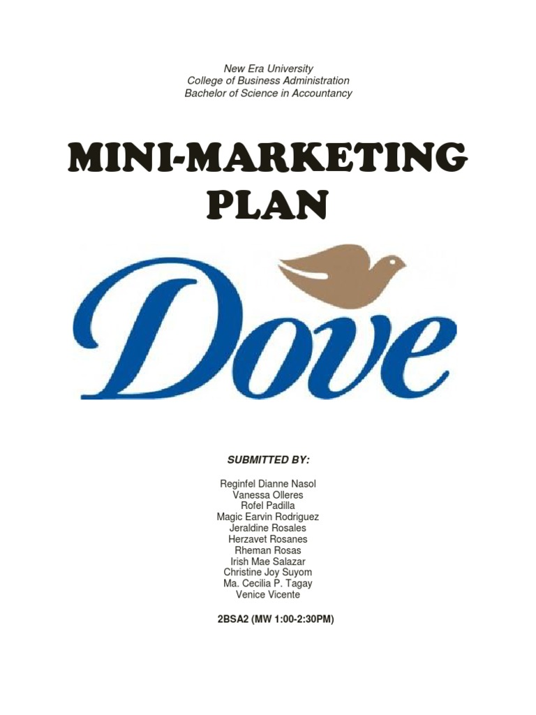 Mini-Marketing Plan (Complete Chapters) | PDF | Hand Washing | Soap