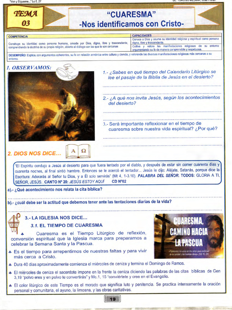 Creciendo Juntos 4 Tema3 | PDF