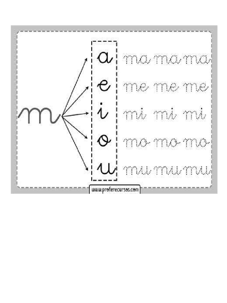 Silaba Ma para Repasar | PDF
