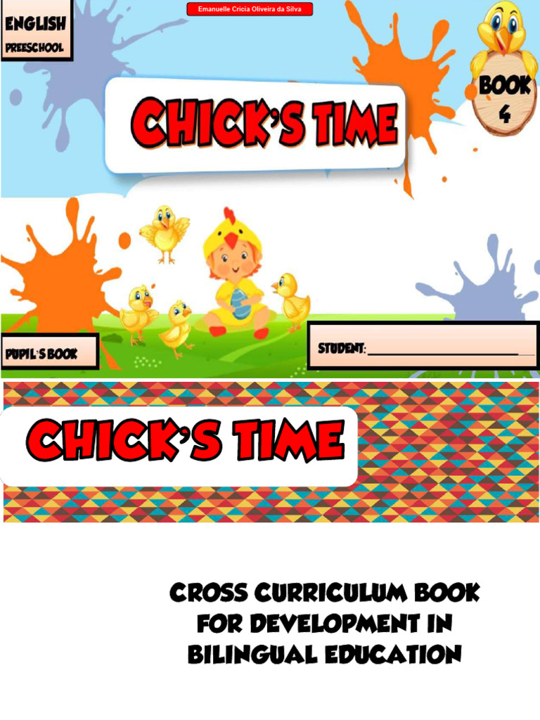 Pre-Kinder UNIT 1 - Livro Didático Emanuelle Cricia | PDF | Food And Drink Preparation | Cooking