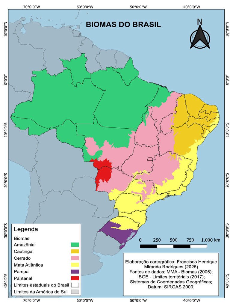 Mapa Biomas 19-03-2025 | PDF