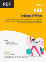 Phe Jss2 Scheme of Work - Syllabus - NG | PDF | Lesson Plan | Teachers