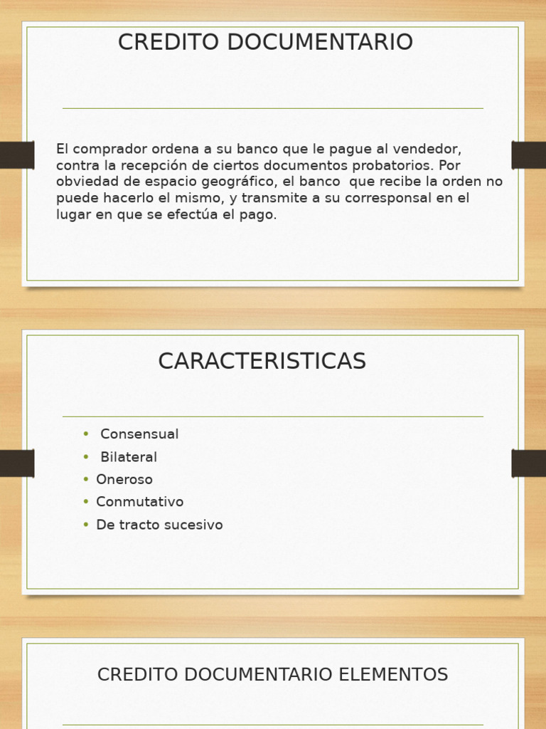 Guía Completa sobre Crédito Documentario | PDF | Carta de crédito | Bancos