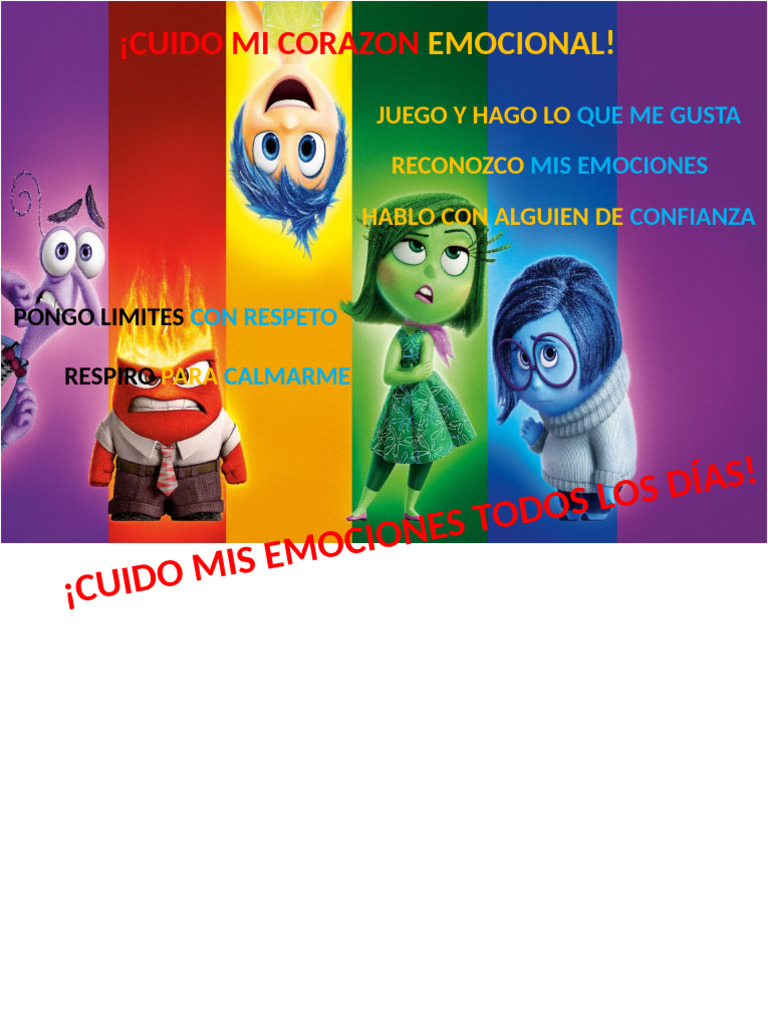 CUIDO MI CORAZON EMOCIONAL Final! | PDF