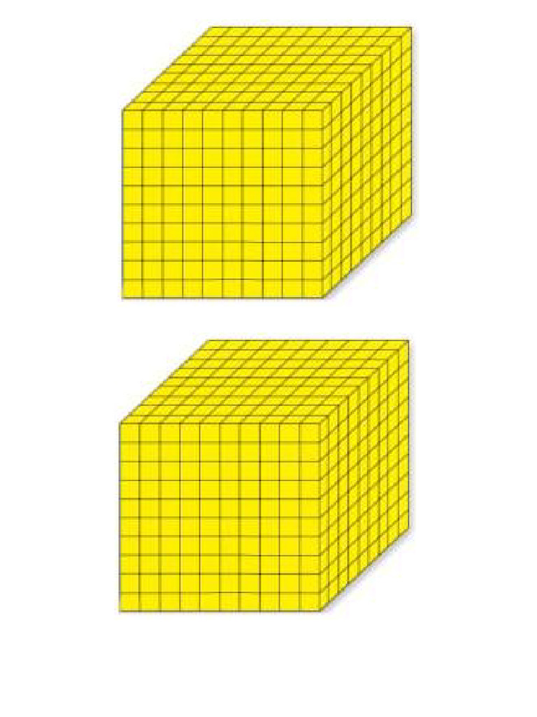 Material Base 10 Para Imprimir y Pastificar | PDF