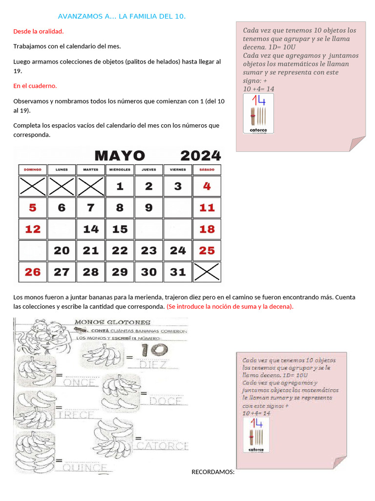 Matemática. Mayo | PDF
