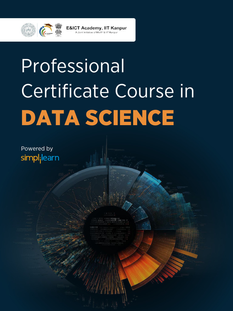IIT Kanpur-PCC-Data Science Brochure 2025 | PDF | Data Science | Machine Learning