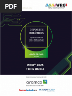 WRO Venezuela 2025: Categorías y Reglas | PDF | Robot | Robótica