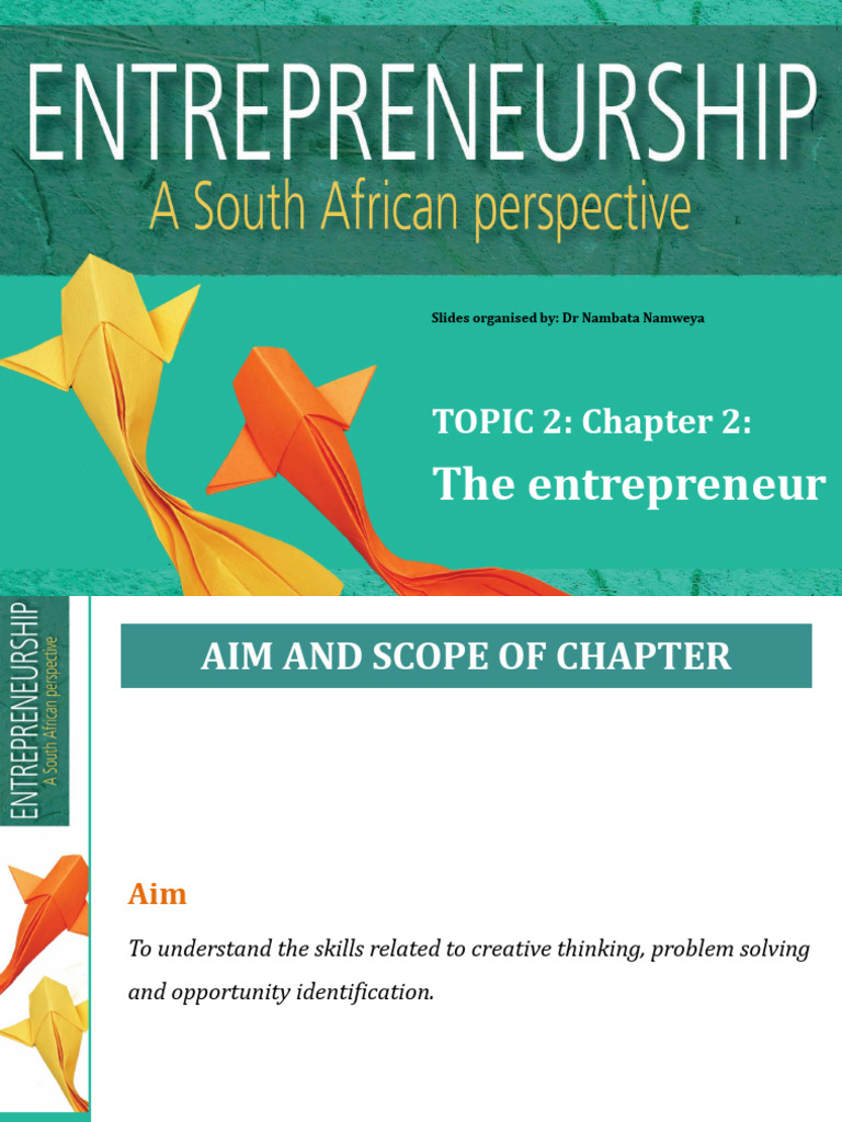 Understanding Entrepreneurship Skills | PDF | Entrepreneurship | Business