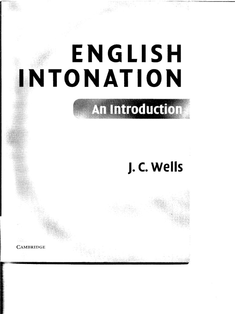 Wells English Intonation - An Introduction | PDF