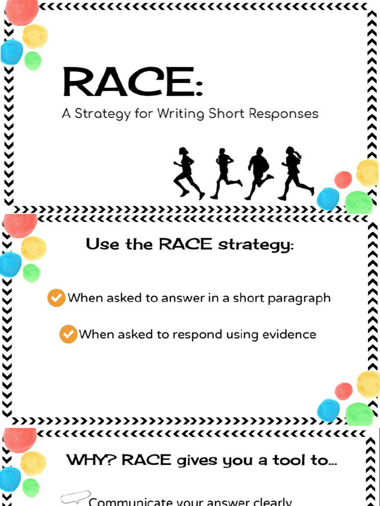 RACE Response | PDF