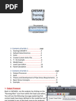CAESAR II User's Guide TEEs | PDF | Pipe (Fluid Conveyance) | Stress (Mechanics)