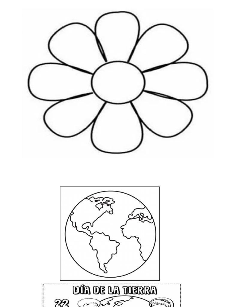 Ficha Del Dia de La Tierra | PDF