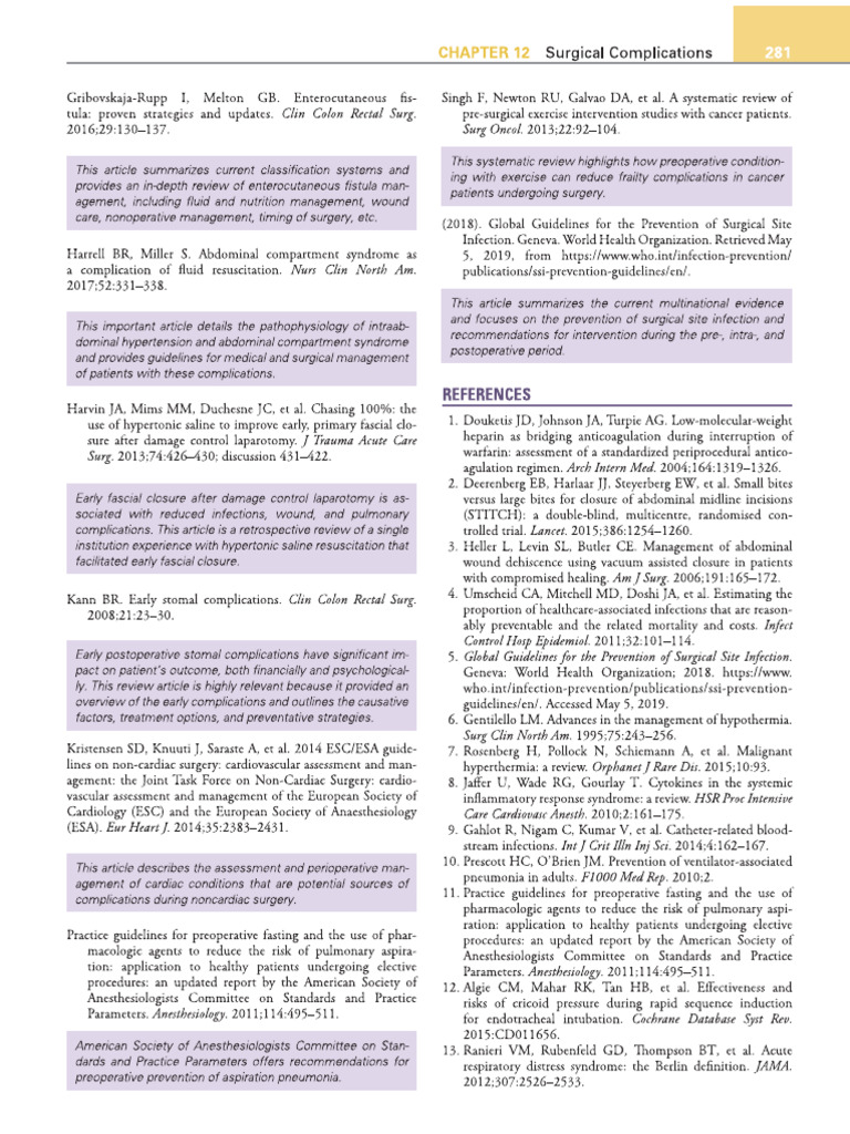 Surgical Complications | PDF