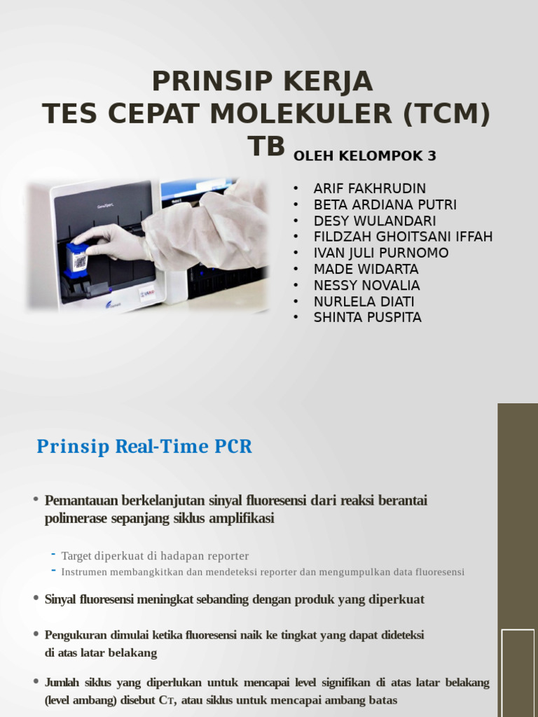 Prinsip Kerja TCM GeneXpert | PDF