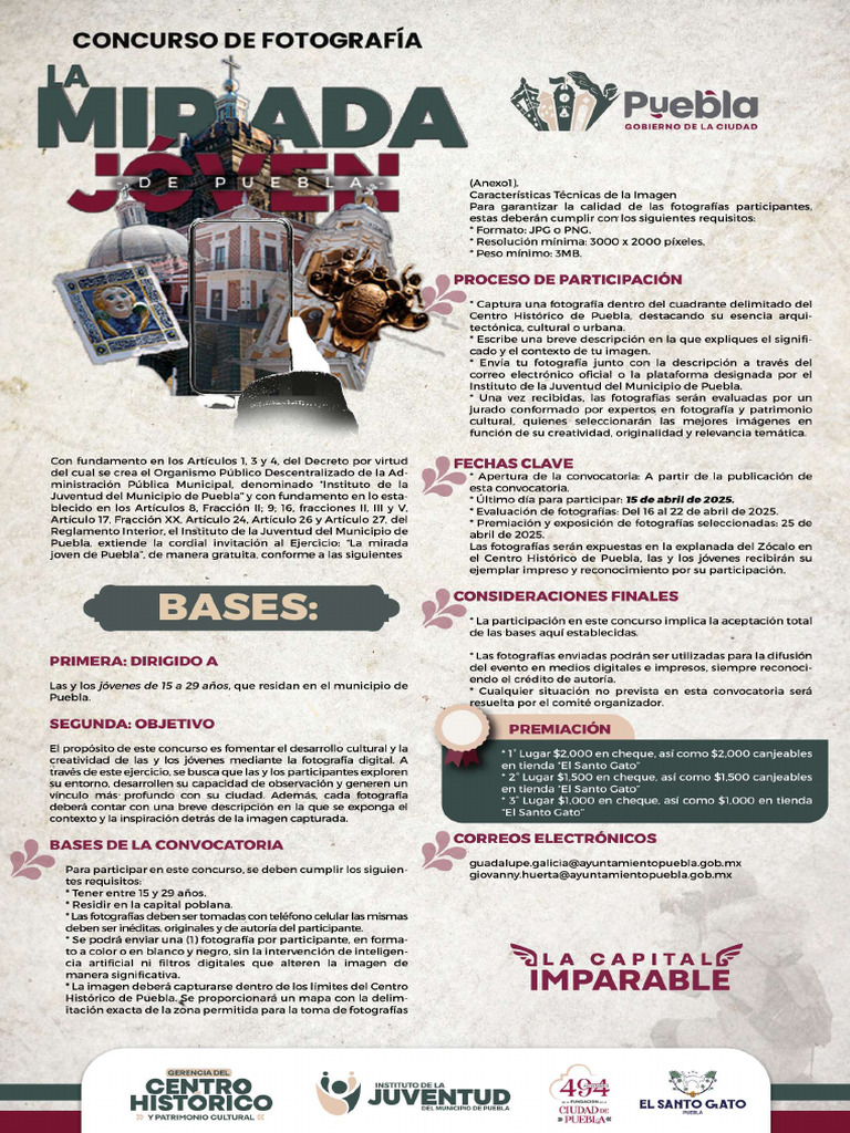 Conv La Mirada Joven | PDF