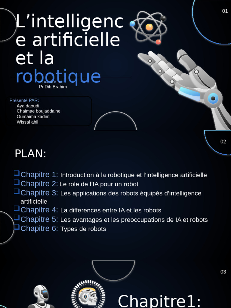 IA et Robotique : Applications et Enjeux | PDF | Intelligence ...