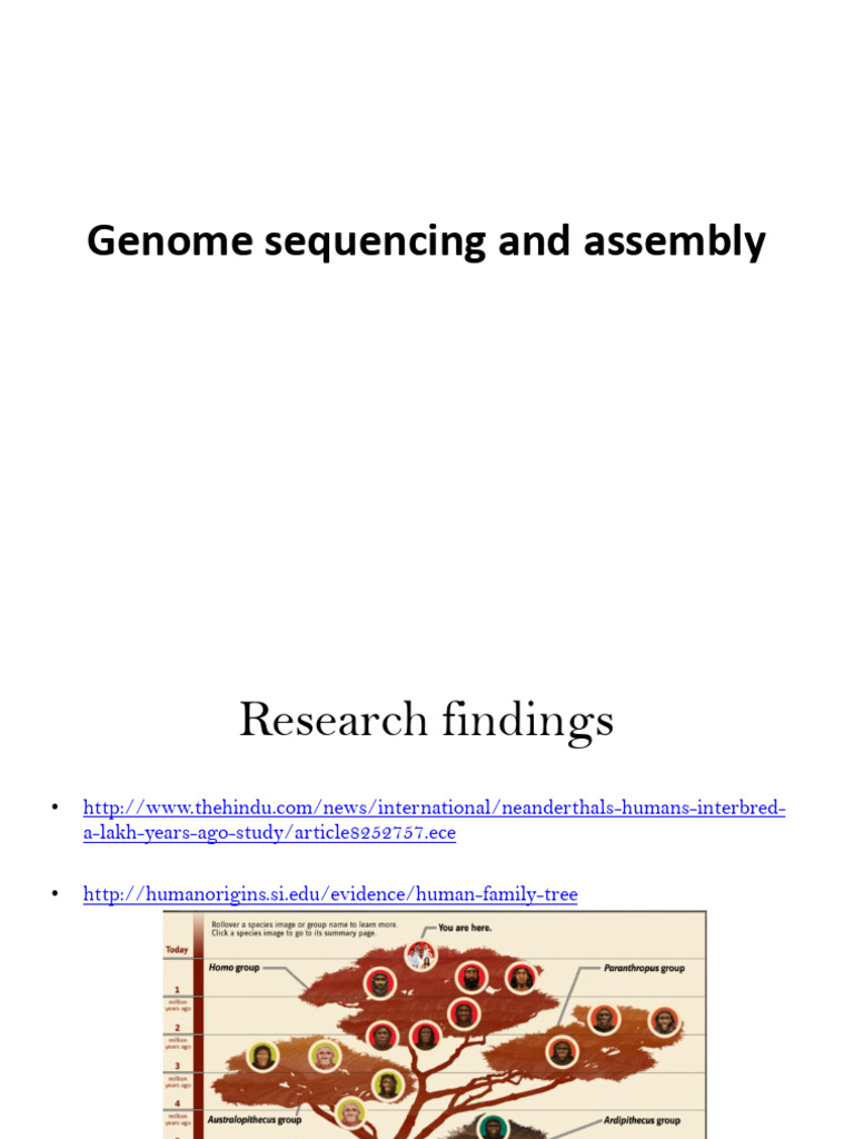 L15-Genome Sequencing and Assembly-2 | PDF | Dna Sequencing | Genome