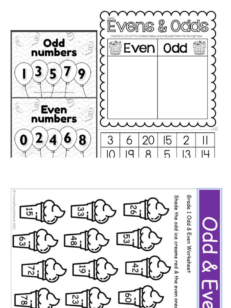 Even and Odds | PDF
